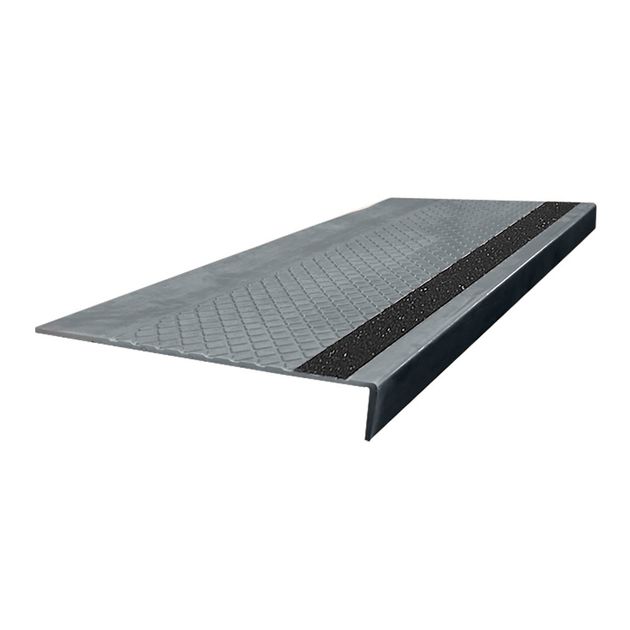 Grit Strip Rubber Stair Tread - Square Nose | All Stair Treads