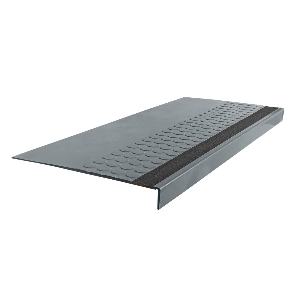Grit Strip Rubber Stair Tread - Light Traffic Economical | All Stair Treads
