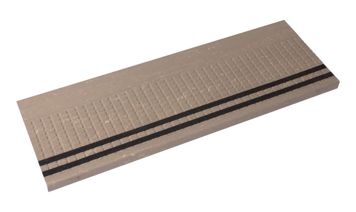 Grit Strip Stair Tread - Heaviest Gauge | All Stair Treads