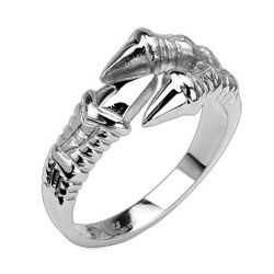 316L Stainless Steel Ring - Claw