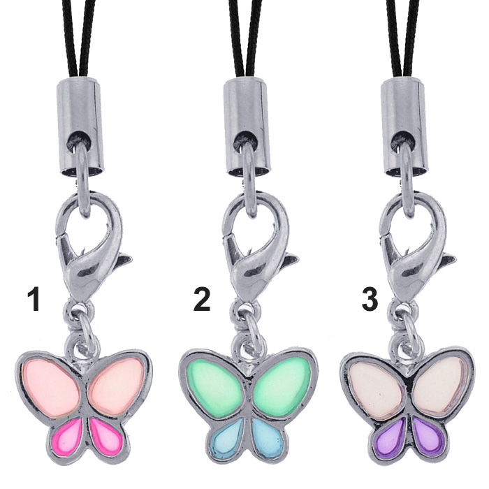 Butterfly Cell Phone Charm