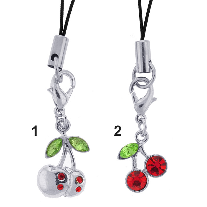 Cherry Cell Phone Charm