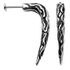 316L Disturbed Tribal Long Claw Labret / Tusk
