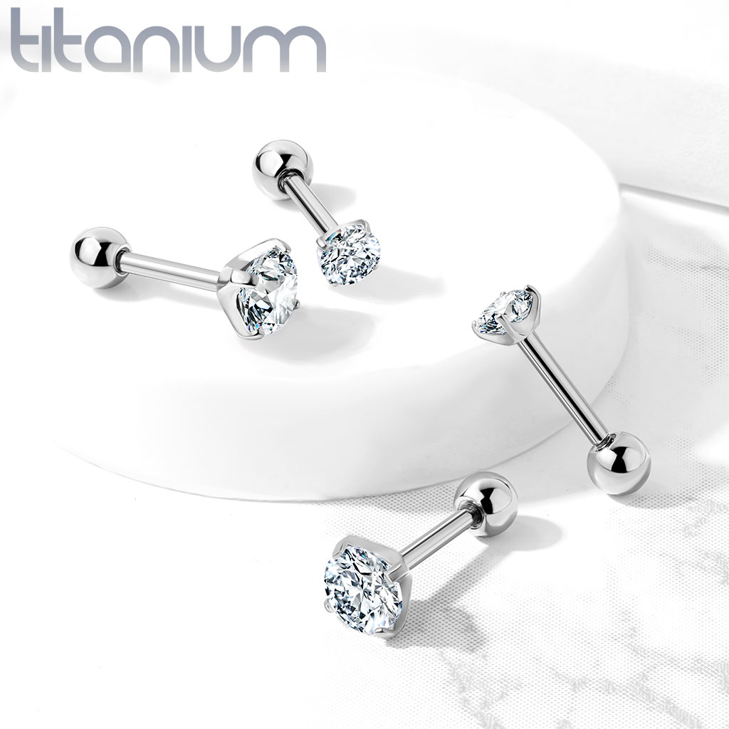 G23 Titanium Cartilage Stud