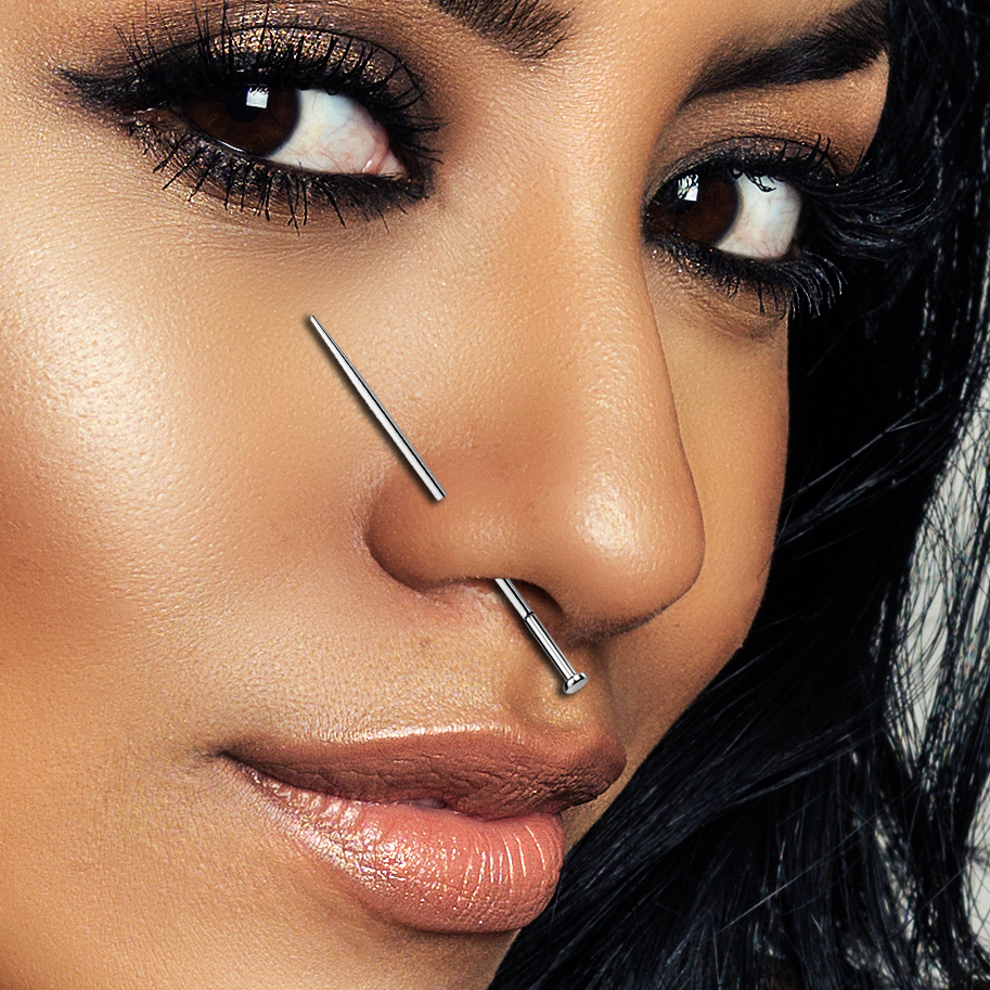 G23 Titanium Easy Insertion Pin Taper for Titanium Threadless Jewelry