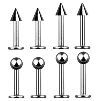 316L 14G Surgical Steel Labret