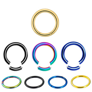 316L Anodized Segment Ring