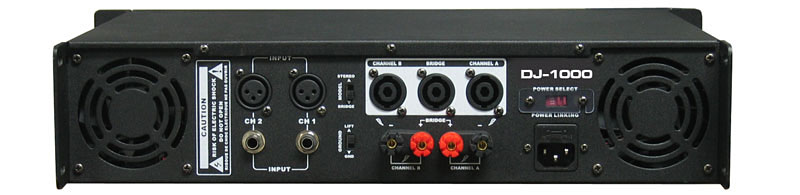 MARATHON ® DJ-1000 PROFESSIONAL POWER AMPLIFIER
