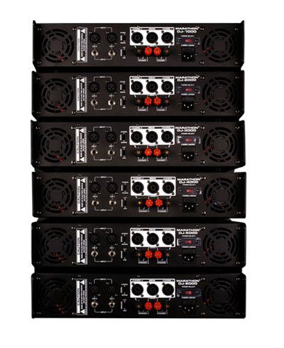 MARATHON ® DJ-2000 ™ Professional DJ Series 2000 Watts POWER AMPLIFIER