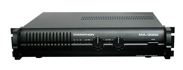 MARATHON ® MA-3000 ™ 2-Channel MA Professional Series Power AMPLIFIER