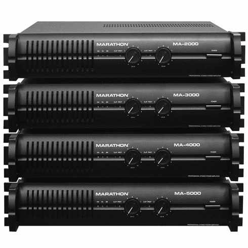 MARATHON ® MA-3000 ™ 2-Channel MA Professional Series Power AMPLIFIER