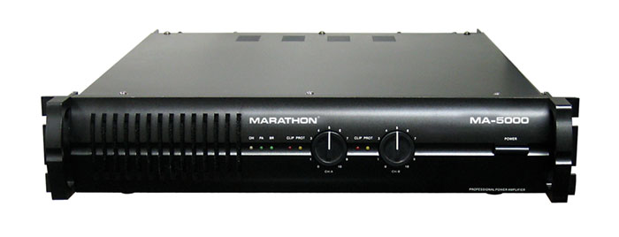 MARATHON ® MA-5000 ™ 2-Channel MA Professional Series Power AMPLIFIER