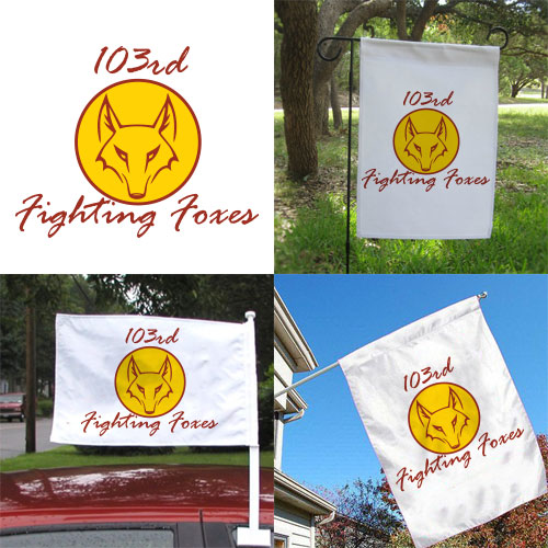 Fundraising Flag Campaign: 103rd Fighting Foxes