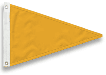 Blank Solid Color Pennants