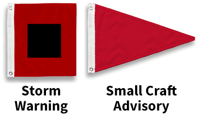 Boat Flags -Storm Warning Signal Sets