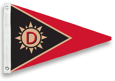 Custom Boat Flags 12"x18" - 100 Qty - Unlimited Colors - No Set up Fees!