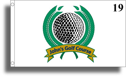 Custom Golf Flag -Personalize Your Own Custom Golf Flag