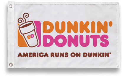 Dunkin Donuts Flag