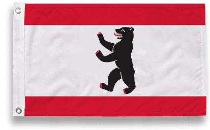 German Lander (States) - Berlin Flag