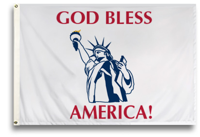 God Bless America Flags