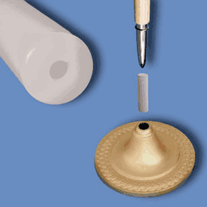Guidon Pole Bottom Ferrule Adapter