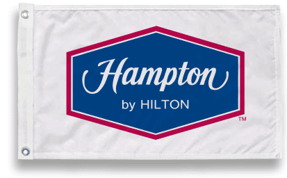 Hampton Inn Hotel Flag