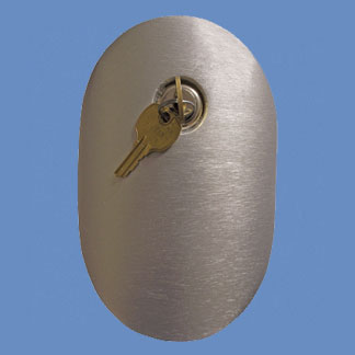 Internal Halyard Doors for Aluminum Flagpoles w/ Lock & Keys - 7"-12 ...