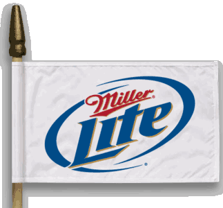 Miller Lite 8"x12"