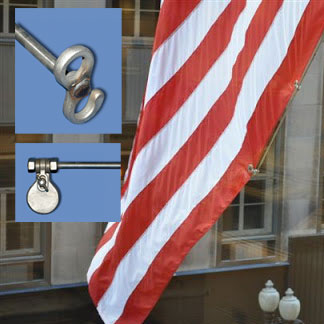 Non-Tangle Rod For Use With 6' x 10' Flag