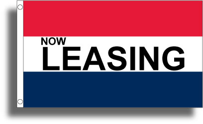 Now Leasing Flag