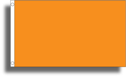 Nylon Pre - Assembled Solid Color Flag