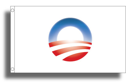 Obama Logo Flag