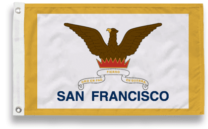 San Francisco, California Flag