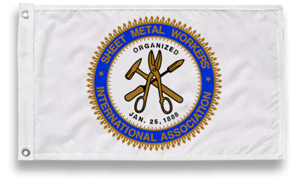 Sheet Metal Workers Flag