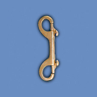 Solid Brass Double Swivel Snaps