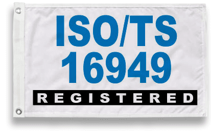 TS 16949 ISO Flags