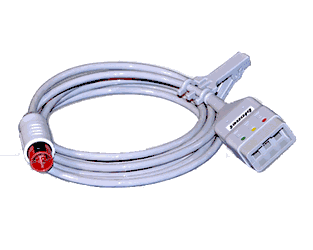 Bionet 3 Lead ECG Extension Cable, B-CBL-N