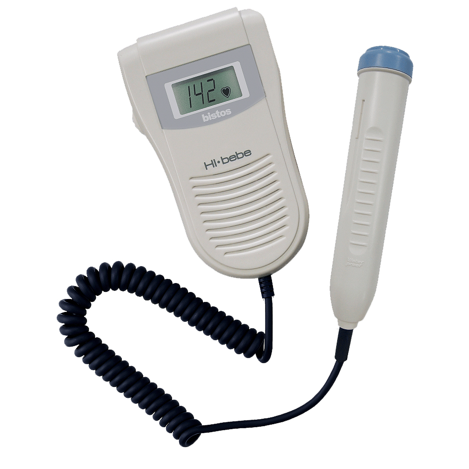 Bistos HiBebe 3Mhz Handheld Fetal Doppler w/LCD Display, BT-200T