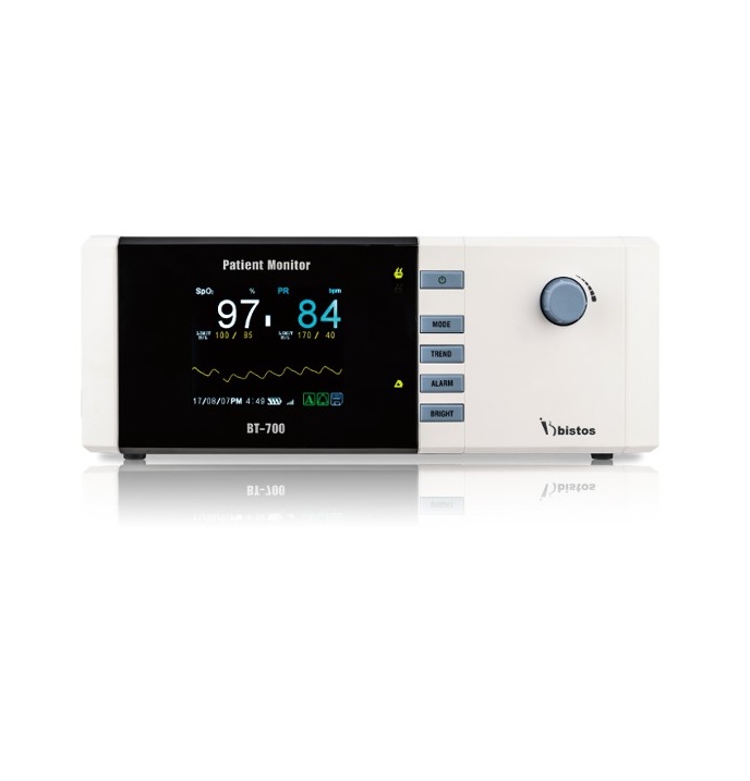 Bistos Desktop Pulse Oximeter w/3.2" Touch LCD Display, BT-700