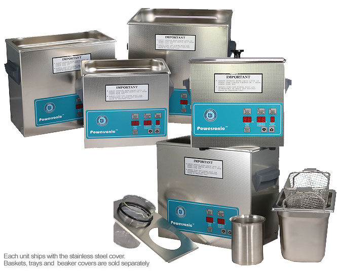 Crest POWERSONIC P2600D-132 Ultrasonic Cleaner, 115V 60Hz