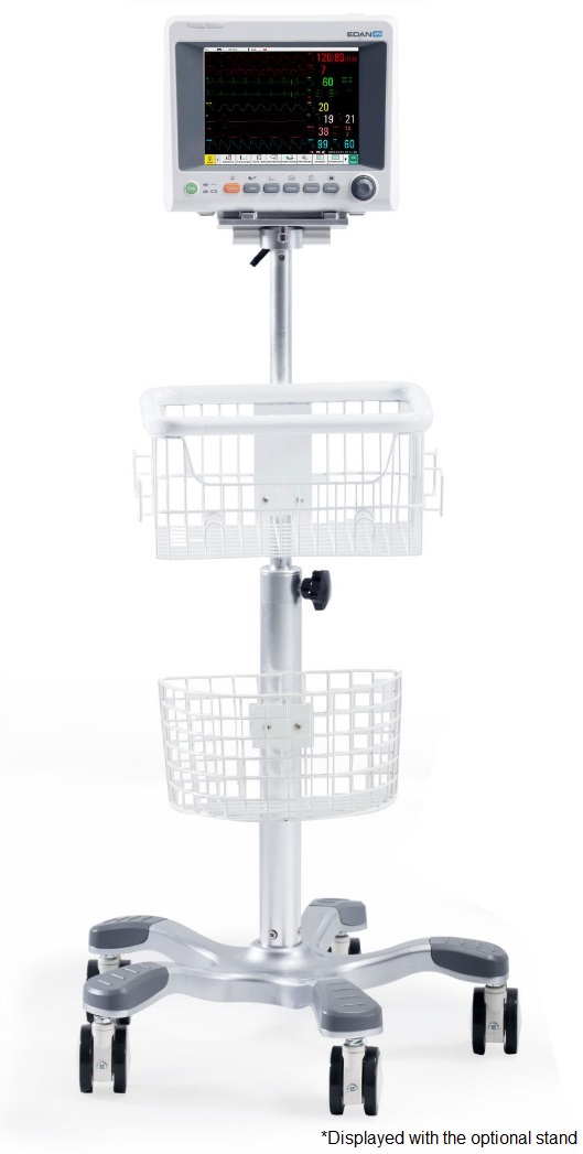 EDAN IM50 Multiparameter Patient Monitor | ECG, NIBP, SpO2, Resp., Temp