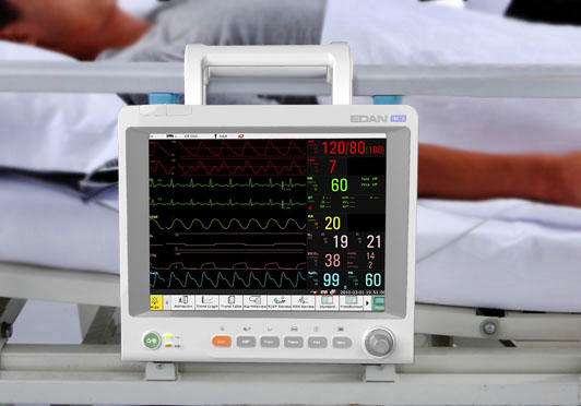 EDAN IM70 Patient Monitor | ECG, NIBP, SpO2, Resp., Temp., *ETCO2
