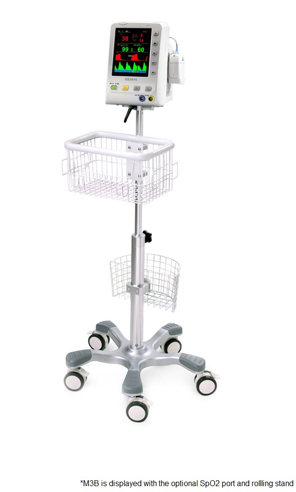 EDAN M3B Capnography Monitor, 5.7" Color Display | Auth. Dealer