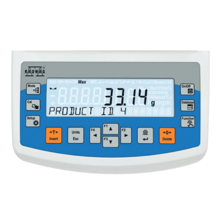 Radwag PS 4500.R1.M Precision Balance, 4500g x 0.01g, WiFi, Ex. Cal.