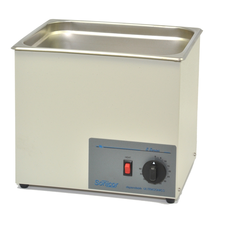 Sonicor S-200TH 2.5 Gal Ultrasonic Cleaner 11.5" x 9" x 6"