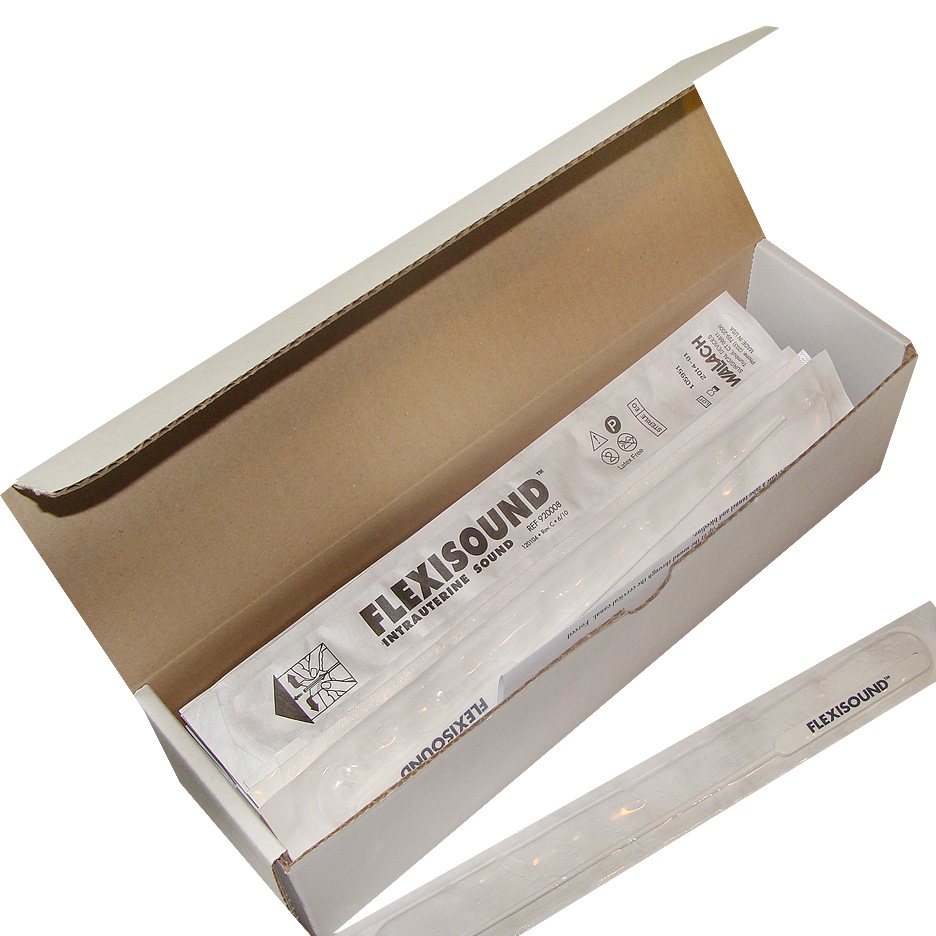 Wallach FlexiSound Disposable Intrauterine Sounds, Sterile, Pack/25, 9