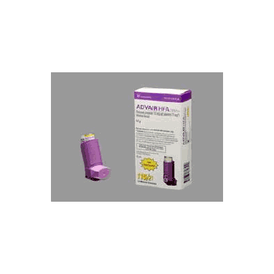Advair Hfa Steroid / Beta-adrenergic Agonist Fluticasone / Salmeterol ...