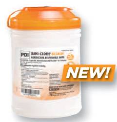 Bleach Surface Disinfectant Cleaner Wipe 6 x 10.5, sold as 75/can Sani ...