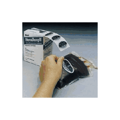 Blood Temperature Indicator, HemoTemp II brand (40/Pk) by Fisher TAKE ...