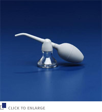 Blower, Powder, Clear Glass with Plastisol Bulb, Non Sterile (1/Pk) by ...